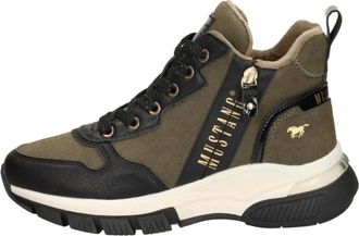 Mustang Homme, Chaussures, Vert, Taille: 40 EU Baskets Hoog