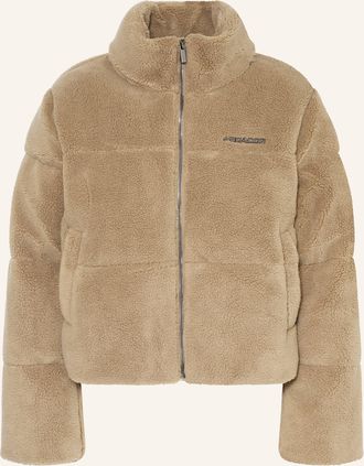 Pegador Pegador Steppjacke Aus Teddyfell beige