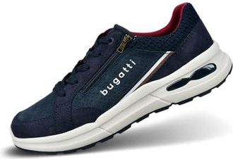 Bugatti Homme 321-asl01 Chaussures Basses à Lacets, Bleu foncé, 44 EU