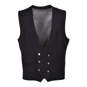 Daniele Alessandrini Gilet - - Suits - Herren - Schwarzk - M