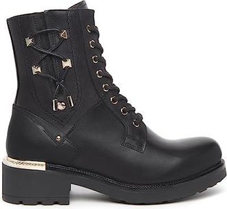 Nero Giardini I308994D Bottines Femme en Cuir - Noir 36 EU