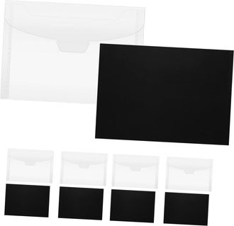 DOITOOL Magnetische Stanzform Aufbewahrungstaschen mit transparenten H&uuml;llen f&uuml;r Stempel Schablonen und Bastelvorlagen Langlebig Ordentlich f&uuml;r Papierkarten un