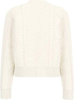 Guess Cardigan en coton et laine m&eacute;lang&eacute;e