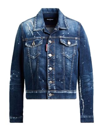 Dsquared2 JACKEN & M&Auml;NTEL - Jeansjacken/M&auml;ntel auf YOOX.COM