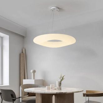 Trade Shop Lampadario A Sospensione Nordico Per Soggiorno Camera A Forma Di Anello Decorativo