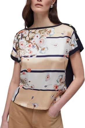 Liu Jo Femme, Tops, Multicolore, Taille: 38 FR T-Shirt