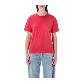 Colorful Standard T-shirt l&eacute;ger - Femme - Tops - Rouge - Taille: 42 FR