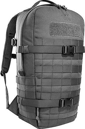 Tasmanian Tiger Essential Pack L MKII Molle Sac à dos modulaire compatible 15 L Sac à dos de randonnée pour trekking, école, sport, université, travail, Gris titane T