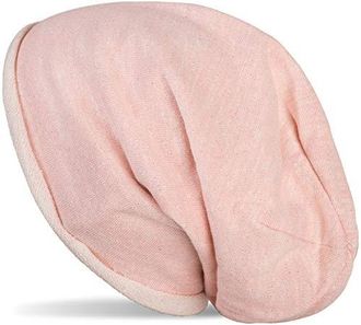 styleBREAKER Bonnet Mou avec Look mélangé Scintillant et Bord roulotté, Long Bonnet, Brillant, Femmes 04024143, Couleur:Rose Heather