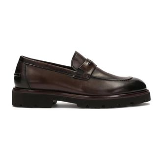 Kazar Slip-On Halbschuhe auf einer dicken Sohle - - Shoes - Herren - Braun - 43 EU