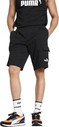 Puma Short Cargo 10 &agrave; Logo N&deg; 1 Essentials Homme XXL, Black