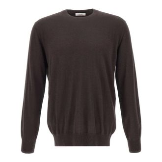 KANGRA Pull &agrave; col rond - Homme - Pulls - Brun - Taille: 3XL