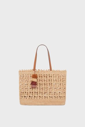 Gerard Darel Sac en raphia - SANDRA - Ficelle