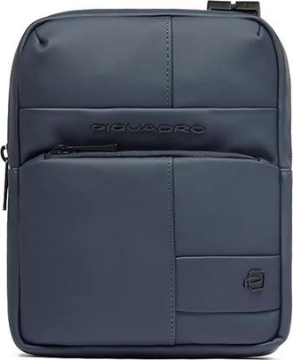 Piquadro Homme, Sacs, Bleu, Taille: ONE Size Wollem Sac Bandouli&egrave;re