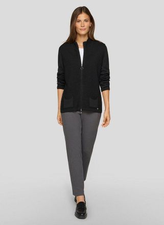 Rabe Strickjacke STRICKJACKE Schwarz