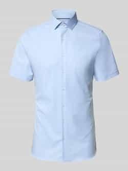 Olymp Level 5 Slim Fit Business-Hemd in kurz&auml;rmligem Design Modell Modern