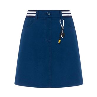 Love Moschino Blue WG F40 80 T 497A Rock - - Skirts - Damen - Blau - XS