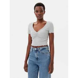 Only T-Shirt Betty 15311919 Grau Regular Fit