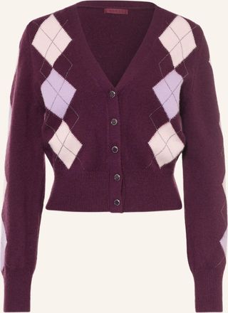 Guess Strickjacke Gracie Mit Schmucksteinen rot