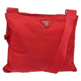 Prada Pre-owned Nylon prada-taschen - - Pre-owned - Damen - Rot - ONE SIZE