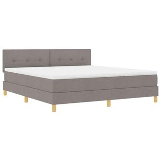 vidaXL Letto A Molle Con Materasso Talpa 180 X 200 Cm Tessuto Vidaxl