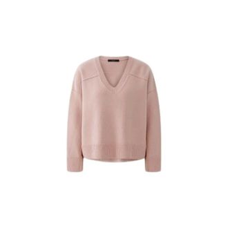 Oui Femme, Pulls, Rose, Taille: 42 FR Pull ras du cou en V