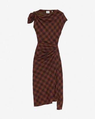 Isabel Marant Robe Naerys - Femme - Fonc&eacute; Bronze - Taille34 - Marant &Eacute;toile