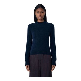 Dries Van Noten Wollmischpullover - - Knitwear - Damen - Blau - L