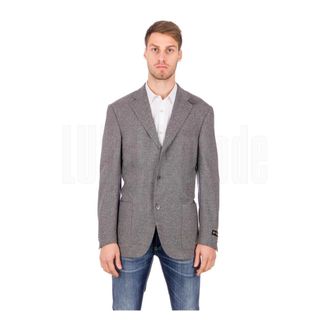 Corneliani Weiche F&uuml;hrerjacke - - Jackets - Herren - Grau - M