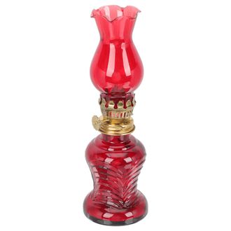 BESPORTBLE Housoutil Retro Petroleumlampe aus Glas mit Abdeckung und Docht Tisch &Ouml;llampe f&uuml;r Zuhause und Camping Langlebige &Ouml;llicht Laterne f&uuml;r Notbeleuchtung un