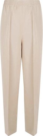 Fabiana Filippi Femme, Pantalons, Beige, Taille: 34 FR Wide Pantalons