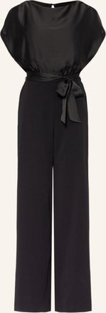 Swing Swing Jumpsuit Im Materialmix schwarz