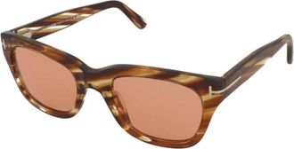 Tom Ford unisex, Accessoires, Brun, Taille: 52 MM Lunettes de soleil