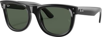 Ray-Ban Sonnenbrillen Polished Black Fassung Glas Polarisiert 50-22