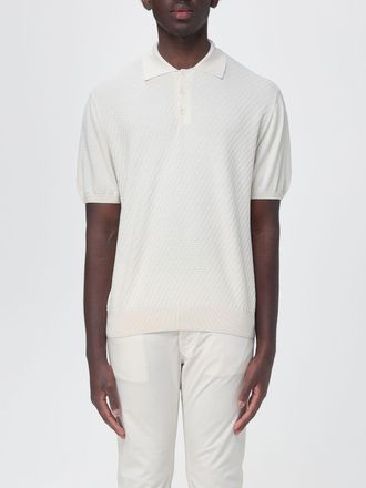 Canali Polo Homme couleur Blanc