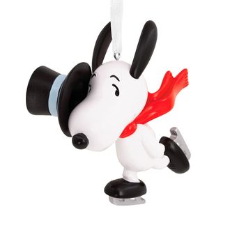 Hallmark Peanuts Snoopy Skating Weihnachtsdekoration (0003HCM1087)