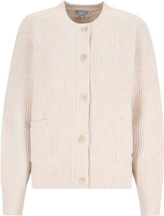 Hajo Strickjacke Strickjacke mit Patentmuster