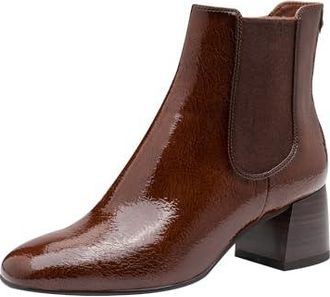 Tamaris Bottines Chelsea pour femme 1-25327-45 - Cognac - Taille 40 EU, cognac, 40 EU