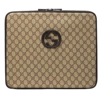 Gucci Sac pochette Pre-owned - Femme - Pre-owned - Beige - Taille: ONE Size