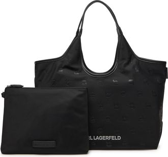Karl Lagerfeld Handtasche KARL LAGERFELD A3W30116 Schwarz