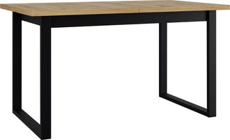 Mirjan24 Tisch für Esszimmer Idunes III, Rechteckiger Esstisch L:160-240 x H:78 x B:92 cm Ausziehbarer Tisch für Küche Küchentisch Esszimmertisch Praktischer A
