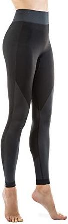 Relaxsan Sport 8050 (Noir/Gris, XS) Leggings Sportif Gainant Unisex Homme Femme