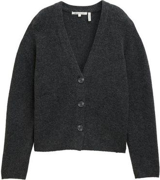 Tom Tailor Cardigan Pullover & Strickjacken Cardigan mit V-Ausschnitt