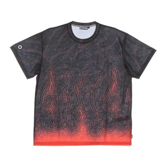 Octopus Abyss Herren All Over Print T-Shirt - - Tops - Herren - Grau - XL