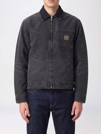 Carhartt Work in Progress OG Detroit Baumwolljacke mit Rei&szlig;verschluss und Logo-Patch