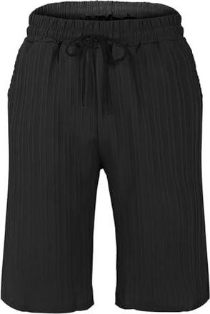 Generic Short de bain pour homme - Short de plage d&eacute;t&eacute; - S&eacute;chage rapide - Short de bain pour homme, Noir, XL