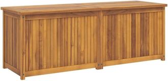 vidaXL Gartenbox 150x50x55 cm Massivholz Teak - Vidaxl