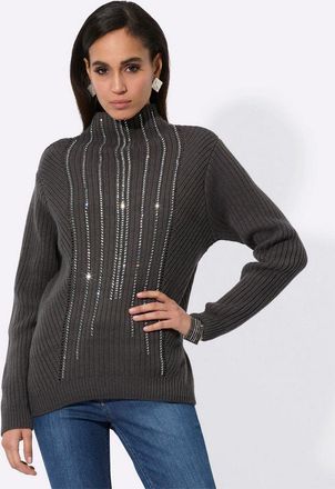 Création L Strickpullover Wollpullover