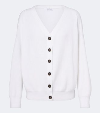 Brunello Cucinelli Cardigan aus Baumwolle