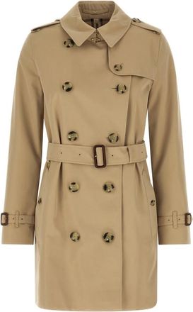Burberry Femme, Manteaux, Beige, Taille: 40 FR Short Kensington Trench Coat